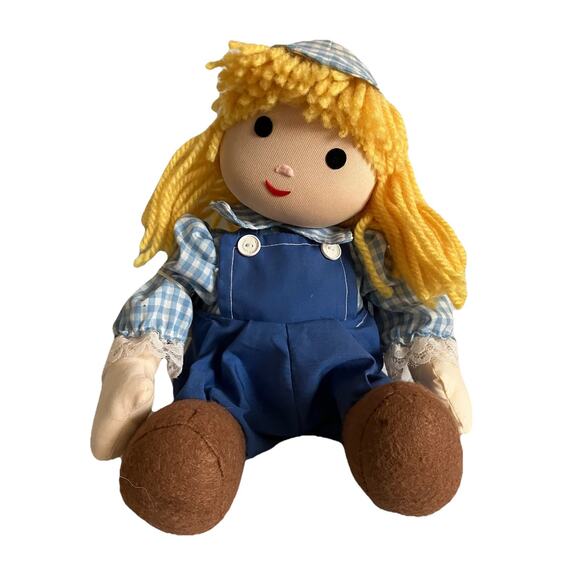 Schmid | Toys | Vtg Collectible Schmid Musical Sitting Doll Yarn Hair ...